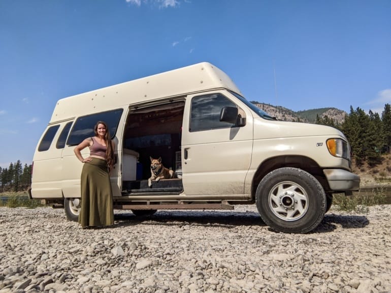 Vanlife Backstory: HollyCPriestley | Outdoorsy Nomad