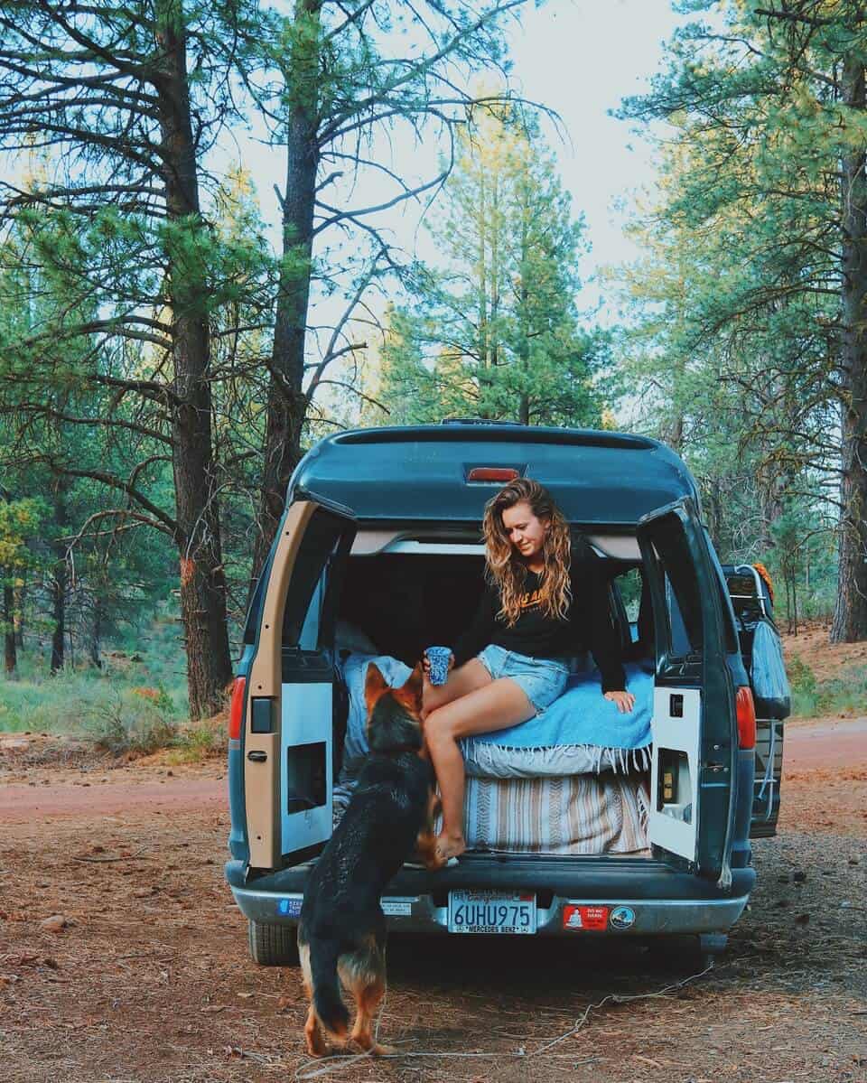 Vanlife Backstory: StrayWith.Me | Outdoorsy Nomad