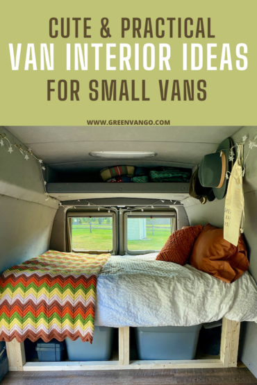 Small Van Interior Ideas: 4 Inspirations from Vanlifers