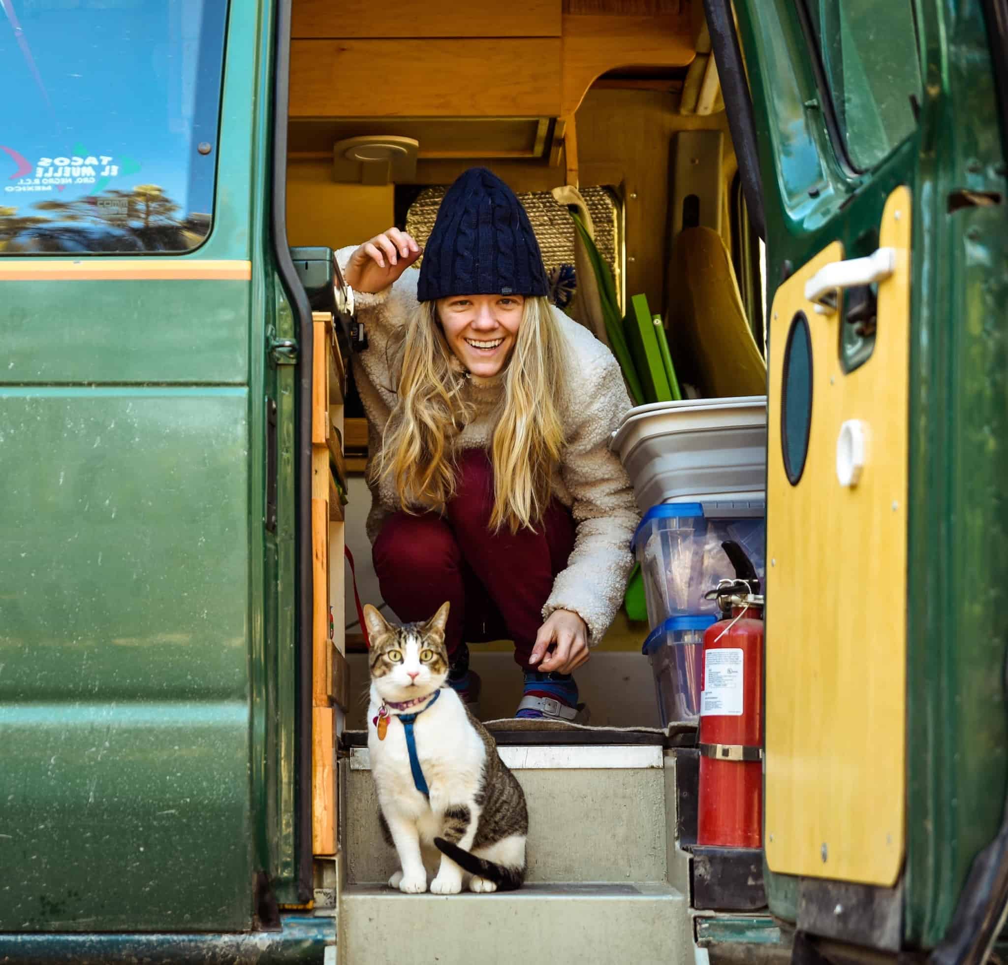 Van Life with a Cat: My Own Experience | Outdoorsy Nomad