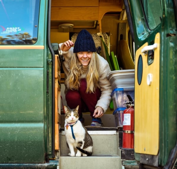 Van Life with a Cat: My Own Experience | Outdoorsy Nomad