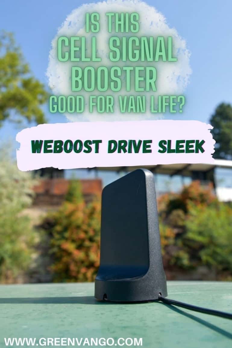 WeBoost Drive Sleek: Cell Signal Booster Review | Outdoorsy Nomad