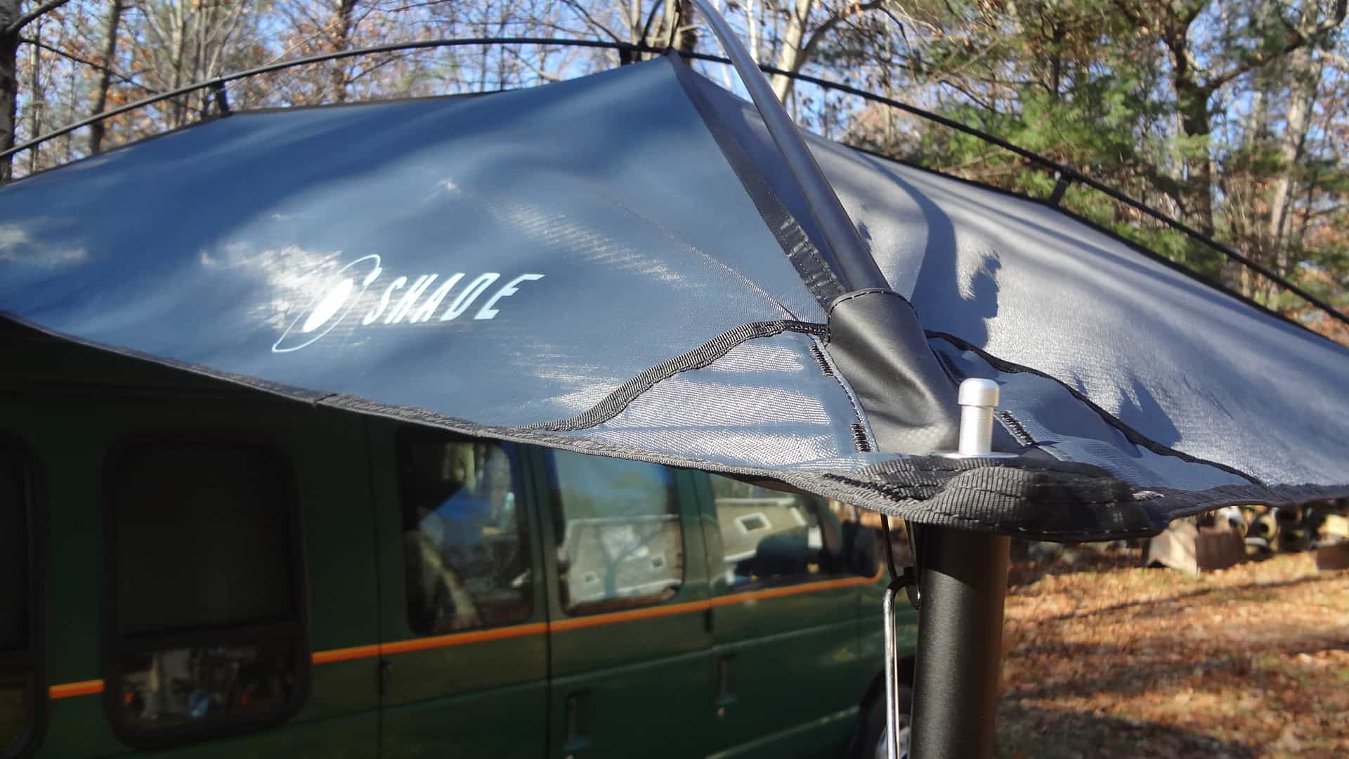 MoonShade Awning Review: Portable Van Awning for Vanlife