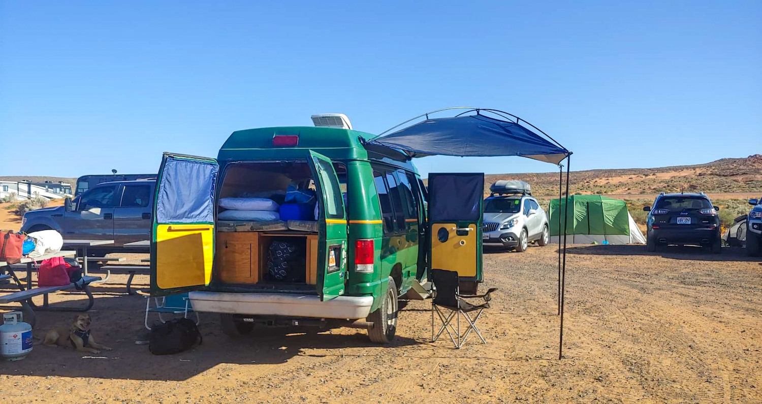 MoonShade Awning Review: Portable Van Awning for Vanlife