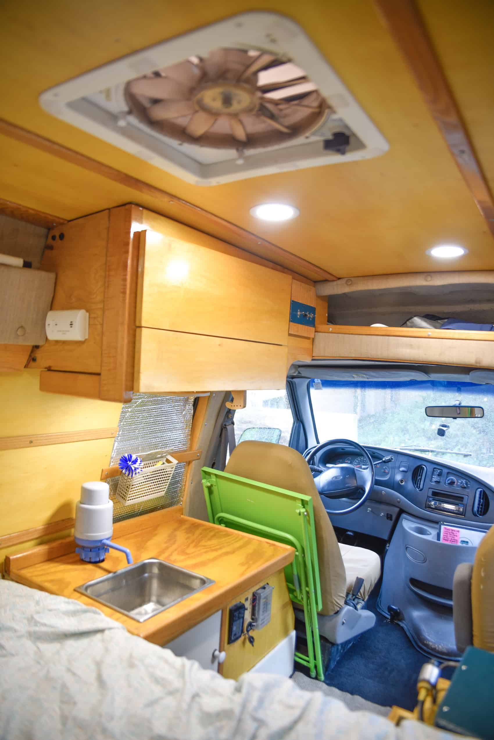 Spark Ideas with Epic Ford Econoline Camper Van Interior