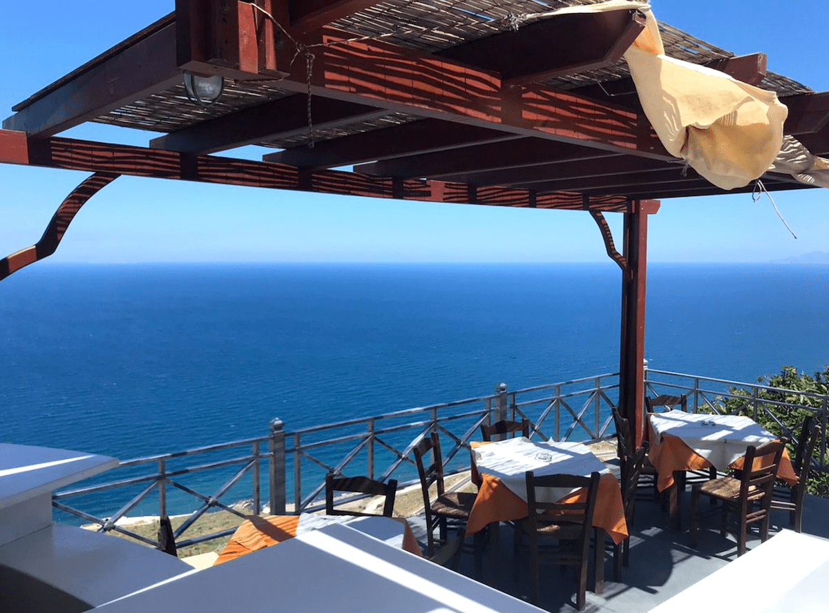 Most Delicious Santorini Restaurants with a View | Outdoorsy Nomad